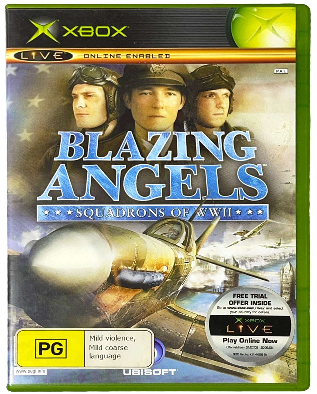 Buy Blazing Angels Squadrons Of WWII XBOX Original PAL *Complete* (Pre ...