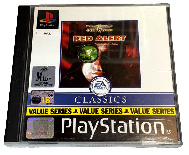 Buy Command & Conquer Red Alert PS1 PS2 PS3 PAL *Complete* (Preowned) - MyDeal Australia