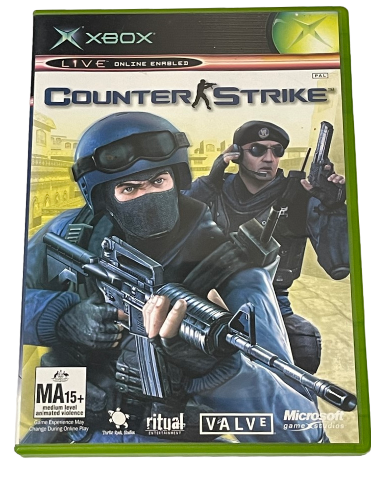 Buy Counter Strike XBOX Original PAL *Complete* (Pre-Owned) - MyDeal ...