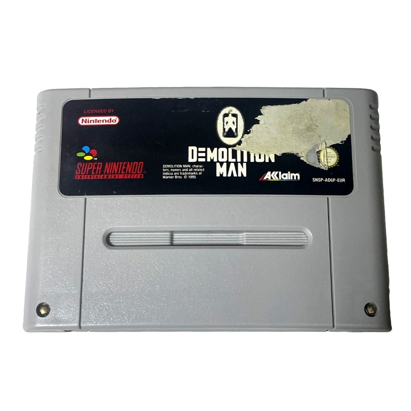 Buy Demolition Man Super Nintendo SNES PAL (B Grade Label) (Preowned ...