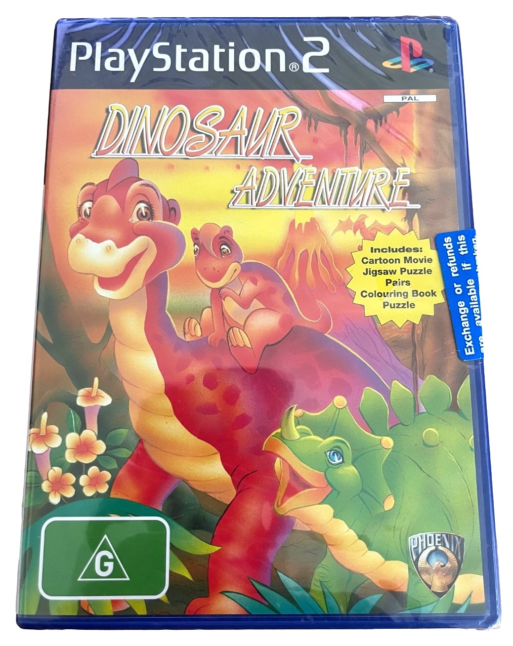 Buy Dinosaur Adventure Sony PS2 PAL *New Sealed* - MyDeal Australia