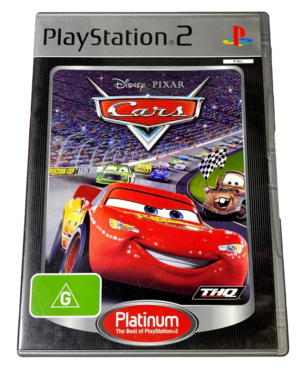 Buy Disney Pixar Cars PS2 (Platinum) PAL *No Manual* (Preowned ...