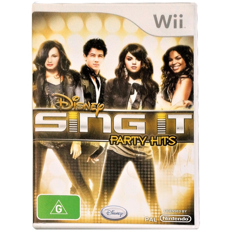 Buy Disney Sing It Party Hits Nintendo Wii PAL *Complete* Wii U (Pre ...