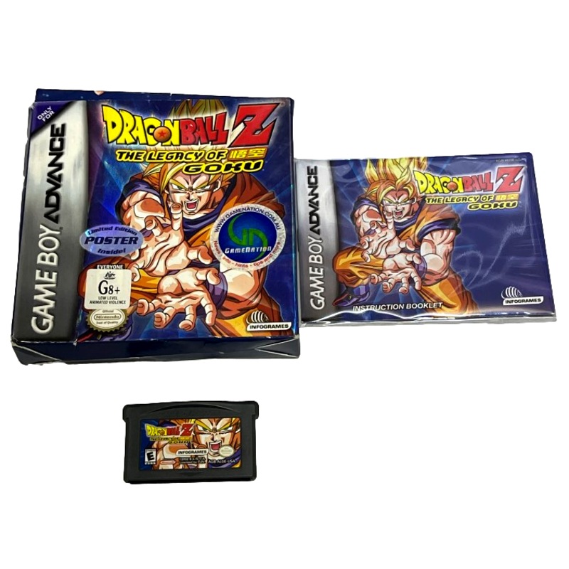 Buy Dragonball Z The Legacy of Goku Nintendo Gameboy Advance GBA ...