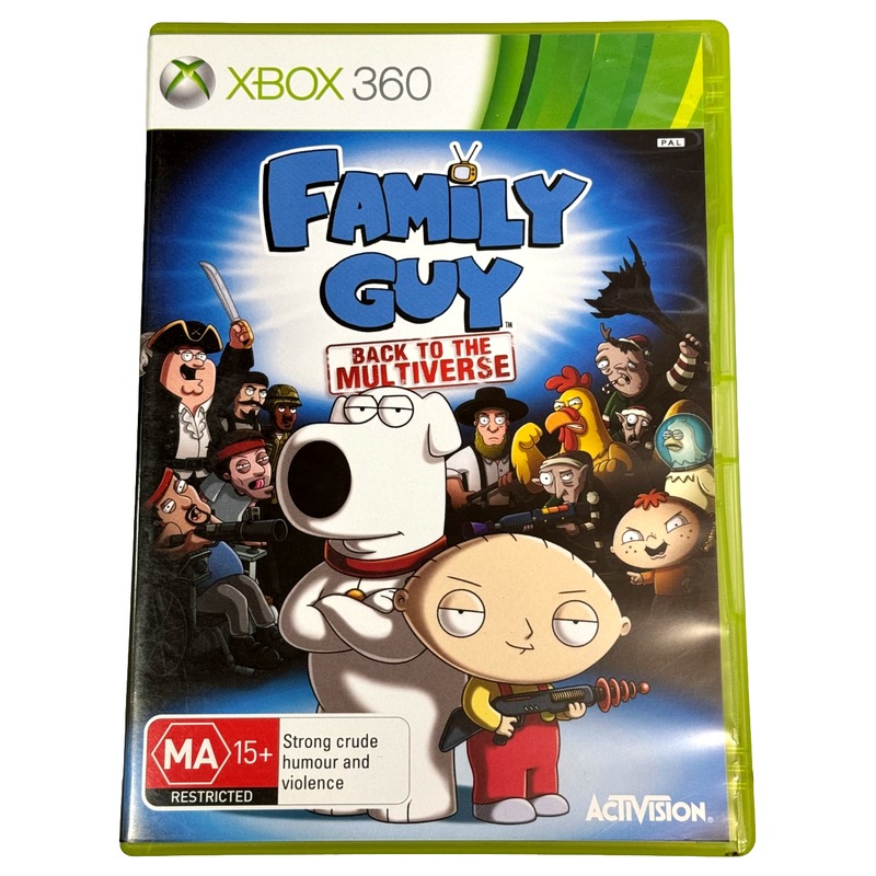 Buy Family Guy Back to The Multiverse XBOX 360 PAL (Preowned) - MyDeal