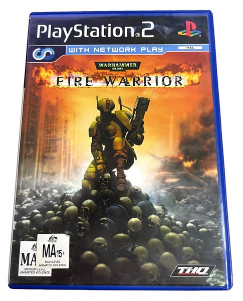 Buy Fire Warrior Warhammer 4000 PS2 PAL *Complete* (Preowned) - MyDeal ...