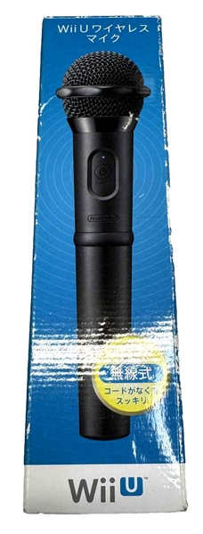Buy Genuine Nintendo Wii U Wireless Black Wii Microphone Boxed ...