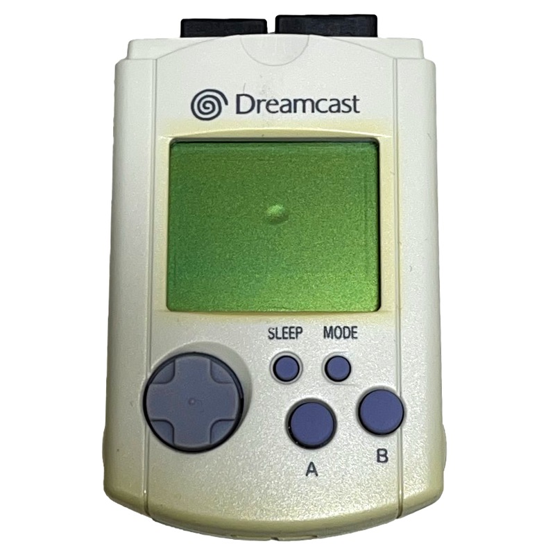 Buy Genuine Sega Dreamcast VMU NTSC PAL - White No Cap HKT-7000 Bump on ...