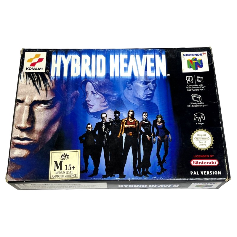 Buy Hybrid Heaven Nintendo 64 N64 Boxed PAL *Complete* (Preowned) - MyDeal