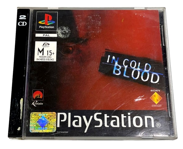 Buy In Cold Blood PS1 PS2 PS3 PAL *Complete* (Preowned) - MyDeal Australia