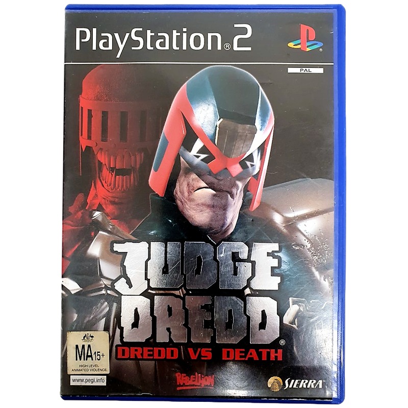 Buy Judge Dredd: Dredd Vs Death PS2 PAL *Complete* (Preowned) - MyDeal