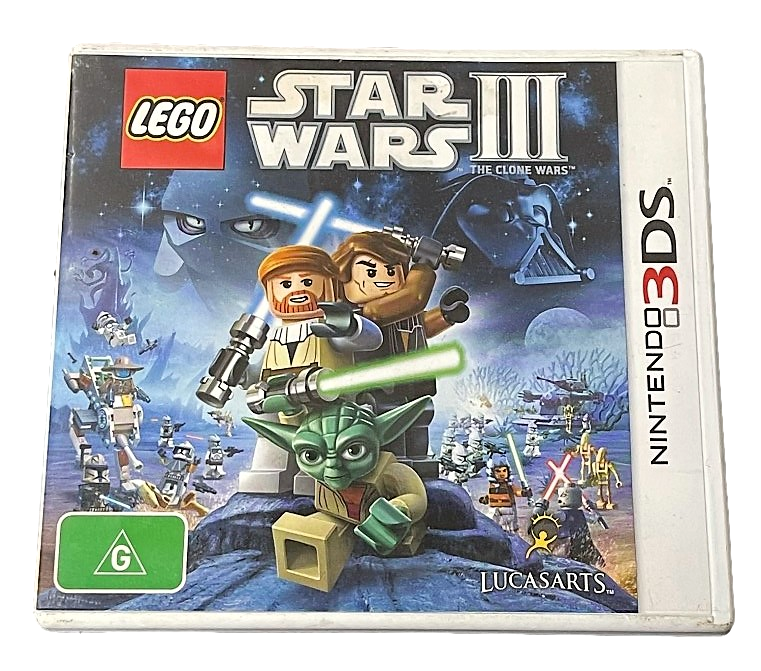 Buy Lego Star Wars III The Clone Wars Nintendo 3DS 2DS Game (Pre-Owned ...