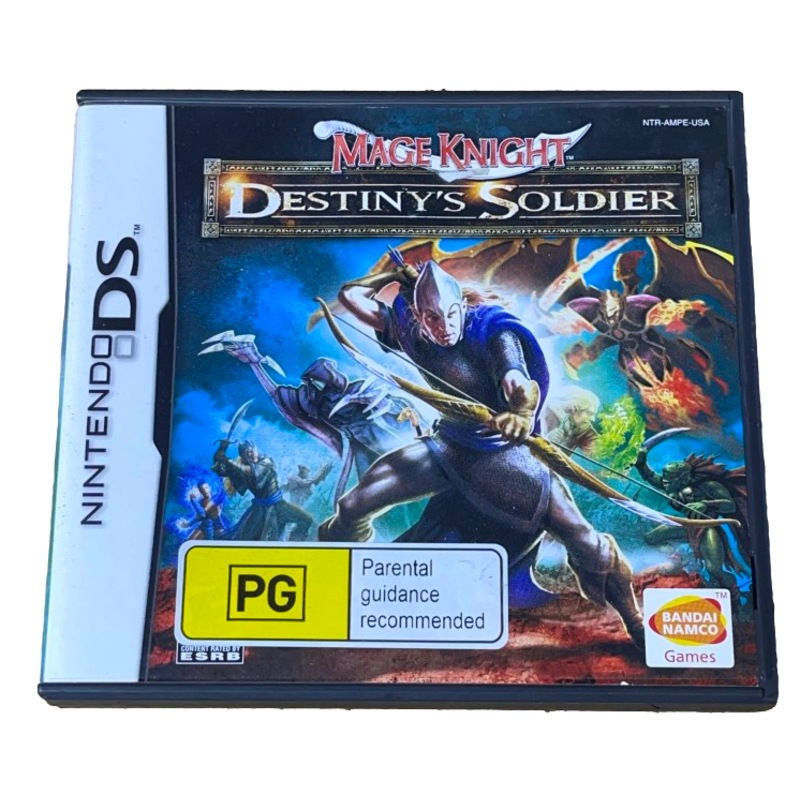 Buy Mage Knight Destiny's Soldier Nintendo DS 3DS Game *Complete* (Pre ...