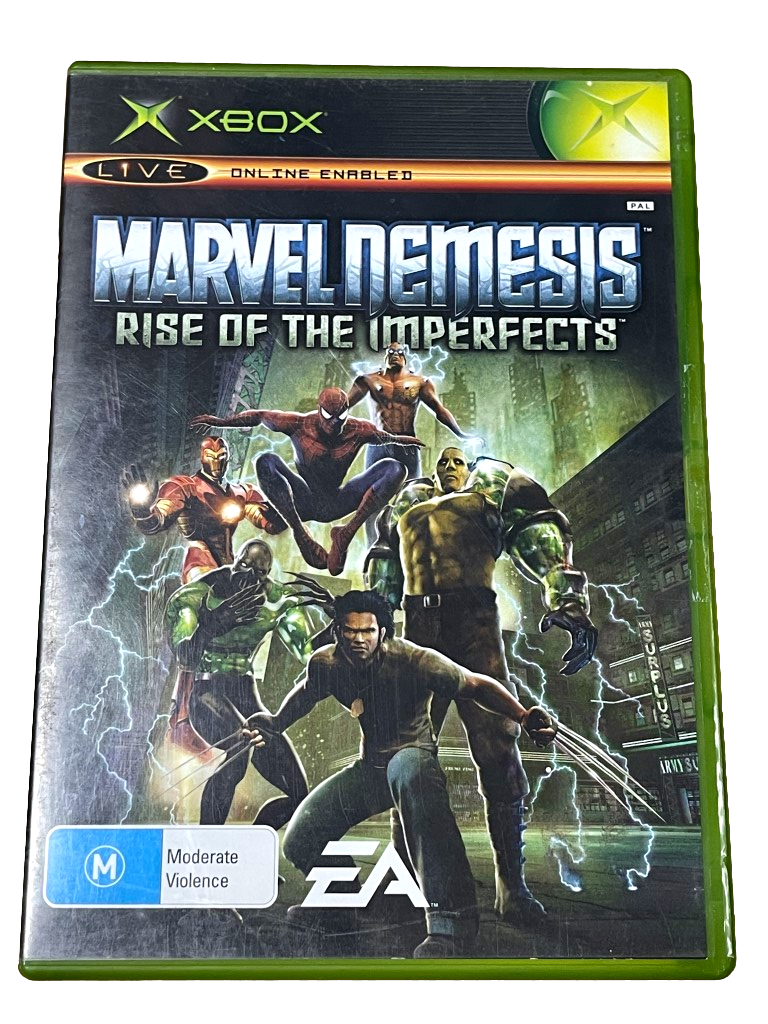 Buy Marvel Nemesis Rise of the Imperfects XBOX Original PAL *Complete ...