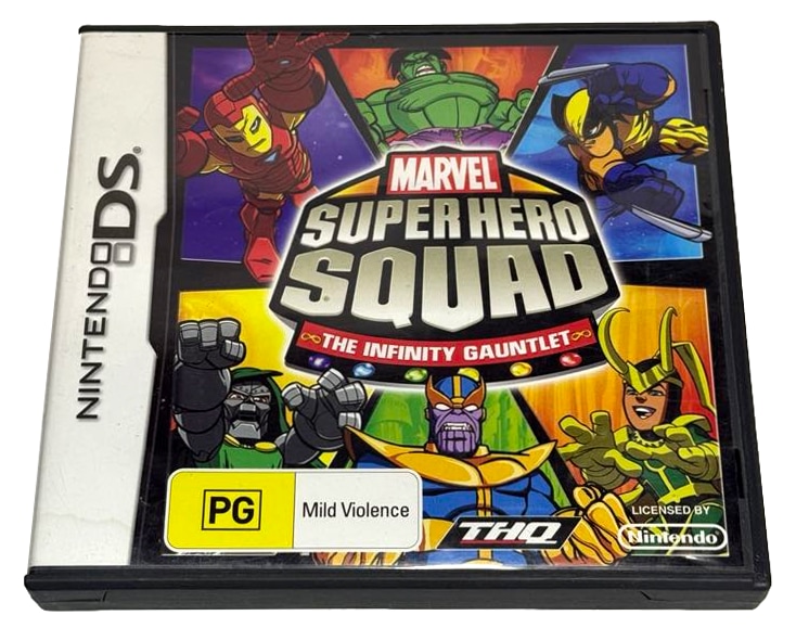 Buy Marvel Super Hero Squad Infinity Gauntlet Nintendo DS 2DS 3DS Game ...