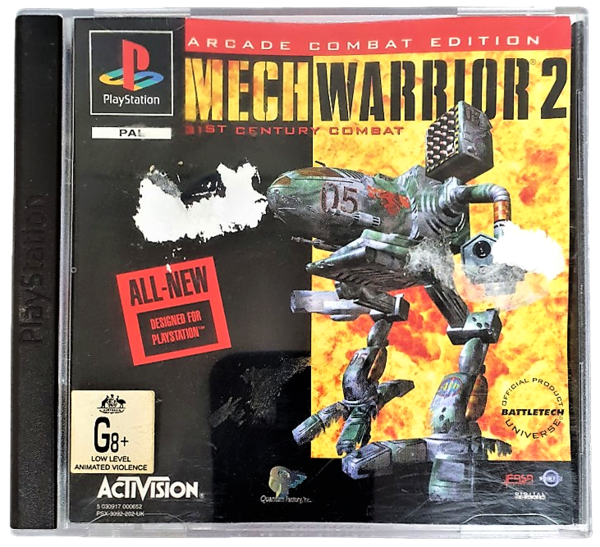 Buy MechWarrior 2 PS1 PS2 PS3 PAL *Complete* Ex-Rental (Pre-Owned ...