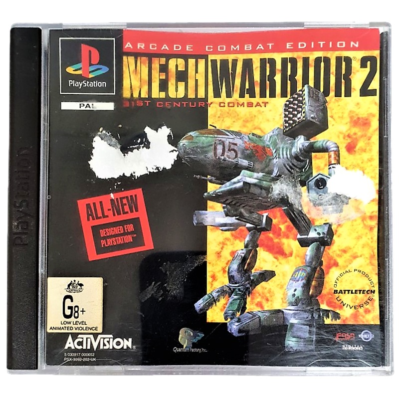 Buy MechWarrior 2 PS1 PS2 PS3 PAL *Complete* Ex-Rental (Pre-Owned) - MyDeal