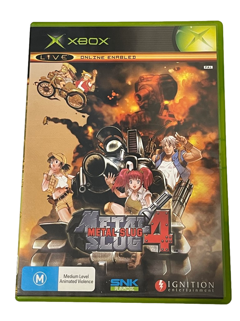 Buy Metal Slug 4 XBOX Original PAL *Complete* (Pre-Owned) - MyDeal ...