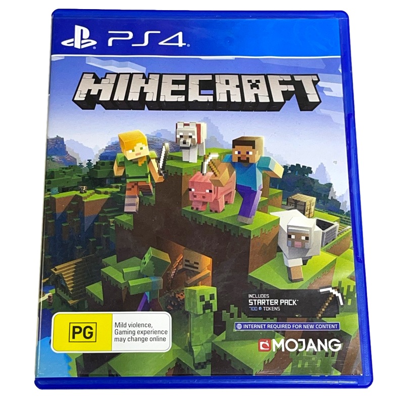 Buy Minecraft Sony PS4 Playstation 4 (Preowned) - MyDeal