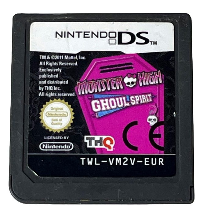 Buy Monster High Ghoul Spirit Nintendo DS 2DS 3DS Game *Cartridge Only ...
