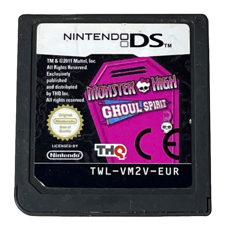Buy Monster High Ghoul Spirit Nintendo DS 2DS 3DS Game *Cartridge Only ...