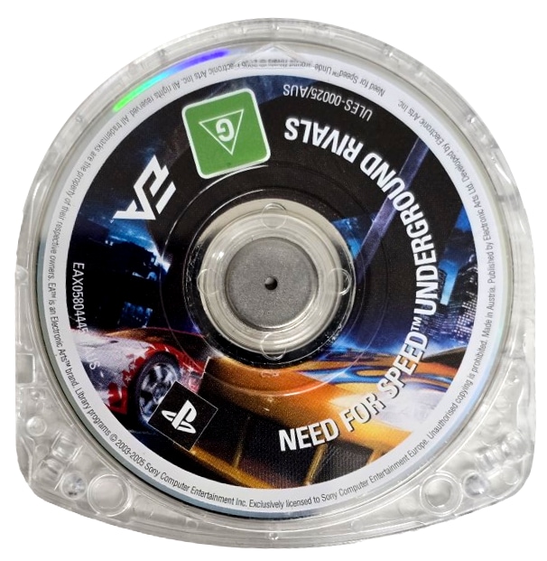 Buy Need For Speed Underground Rivals Sony PSP Game Disc Only (Preowned ...