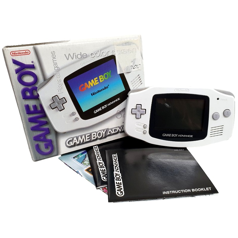 Buy Nintendo Gameboy Advance Arctic AGB-001 Boxed (Preowned) - MyDeal