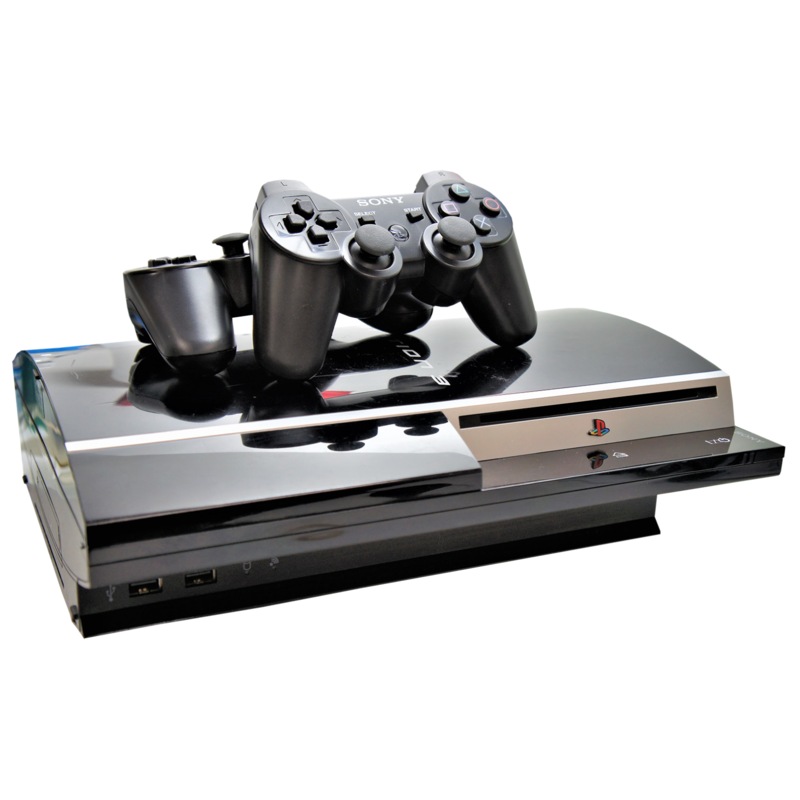 Buy PlayStation 3 Fat Console 40GB + 2 Wireless Dual Shock Controllers ...