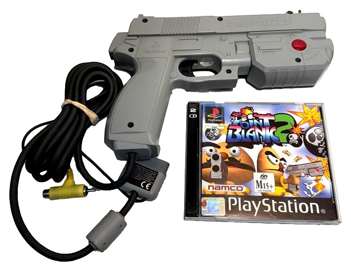 Buy Point Blank 2 PS1 PS2 PS3 PAL *Complete* With G-Con 45 (Preowned ...