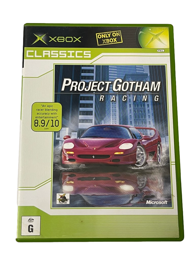 Buy Project Gotham Racing XBOX PAL (Classics) *Complete* - MyDeal Australia
