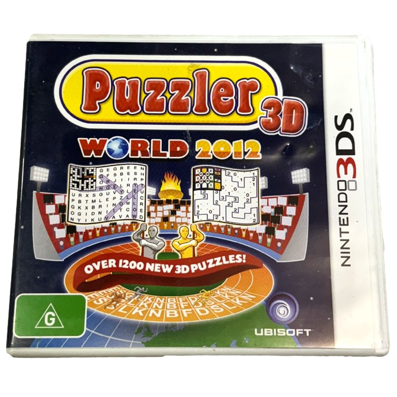 Buy Puzzler World 3D 2012 Nintendo 3DS 2DS Game (Preowned) - MyDeal