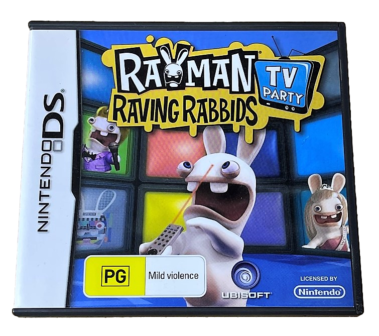 Buy Rayman Raving Rabbids TV Party Nintendo DS 2DS 3DS Game *Complete ...