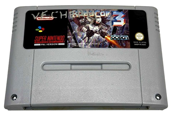Buy Robocop 3 Super Nintendo SNES PAL *Ex Rental* (Preowned) - MyDeal ...
