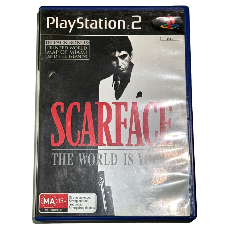 Buy Scarface: The World is Yours PS2 PAL *Manual & Map* (Preowned) - MyDeal