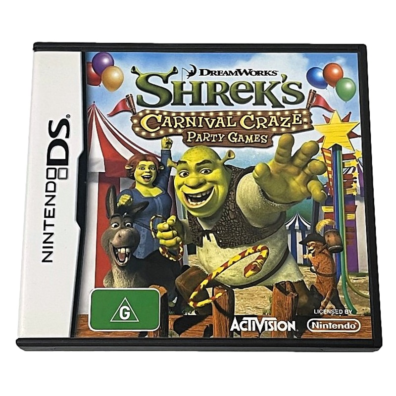 Buy Shrek's Carnival Craze Party Games Nintendo DS 2DS 3DS Game ...
