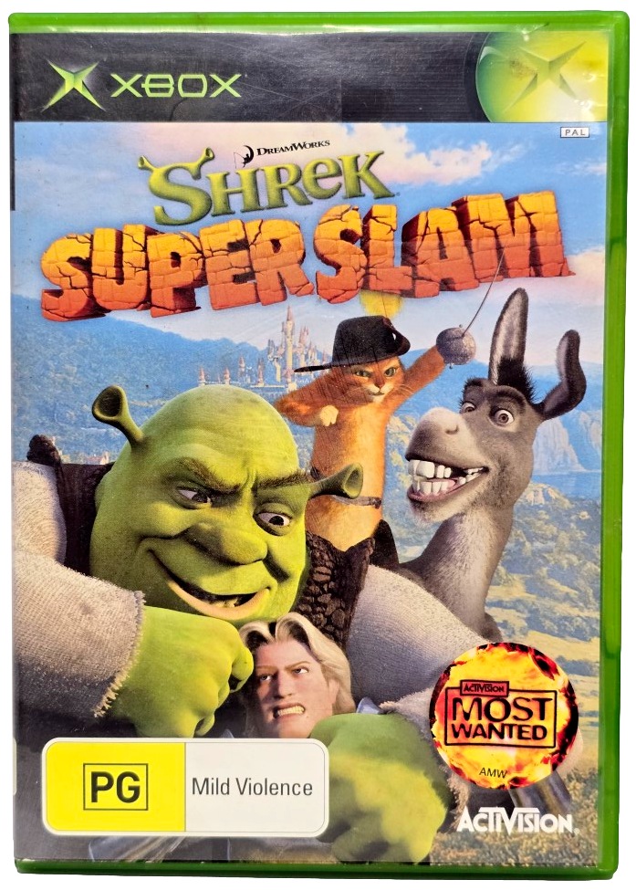 Buy Shrek Super Slam XBOX Original PAL *Complete* (Preowned) - MyDeal ...
