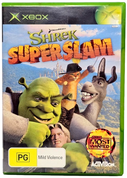 Buy Shrek Super Slam XBOX Original PAL *Complete* (Preowned) - MyDeal ...