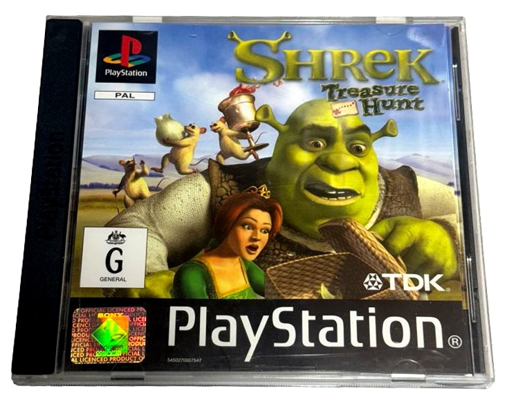 Buy Shrek Treasure Hunt PS1 PS2 PS3 PAL *Complete* (Preowned) - MyDeal ...