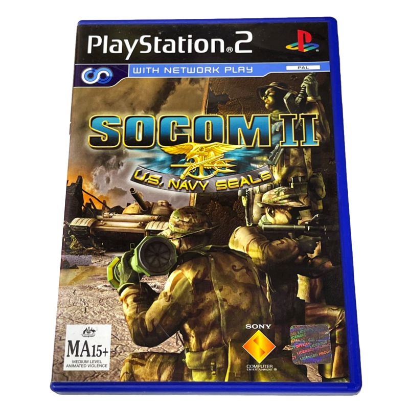 Buy Socom II US Navy Seals PS2 PAL *Complete* (Pre-Owned) - MyDeal