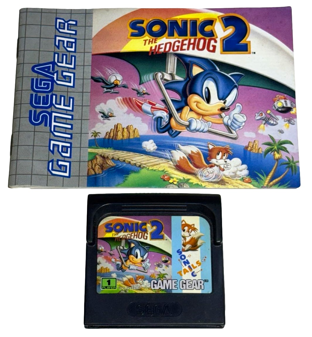 Buy Sonic the Hedgehog 2 Sega Game Gear *Cart and Manual* (Preowned ...