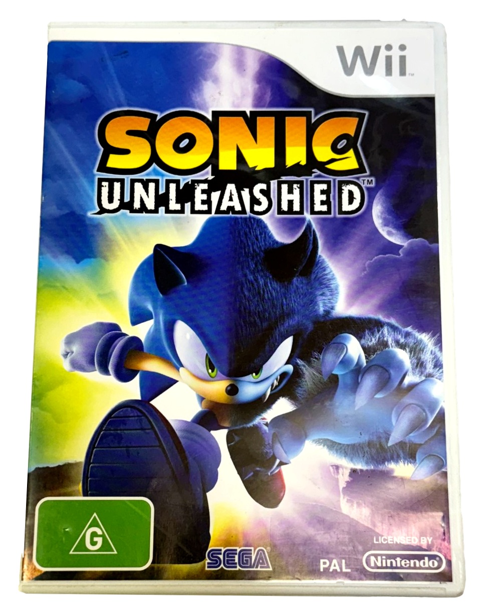 Buy Sonic Unleashed Nintendo Wii PAL *Complete* (Preowned) - MyDeal ...
