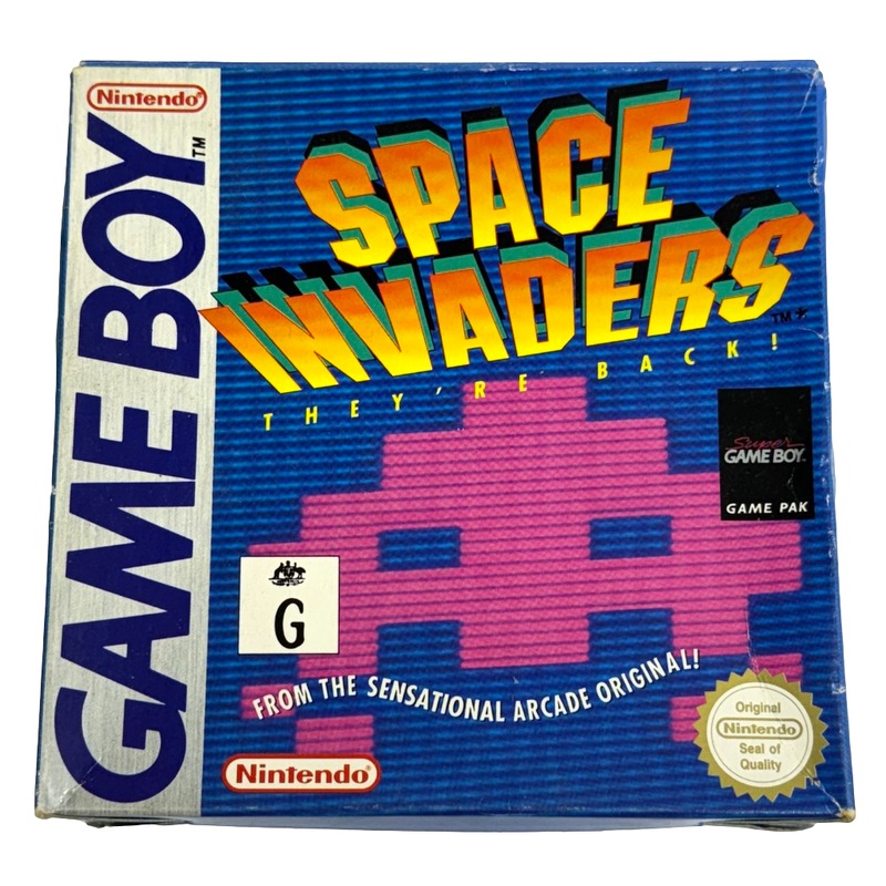 Buy Space Invaders Nintendo Gameboy *Complete* Boxed (Preowned) - MyDeal