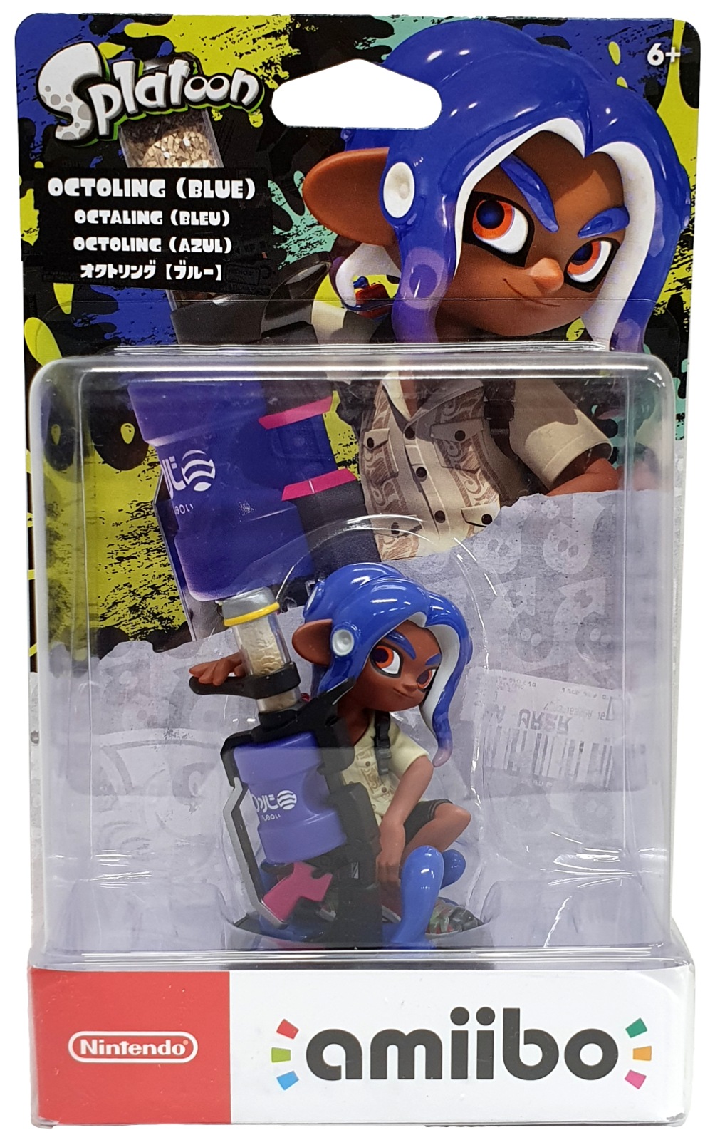 Buy Splatoon Collection Octoling Blue Nintendo Amiibo Boxed - MyDeal Australia