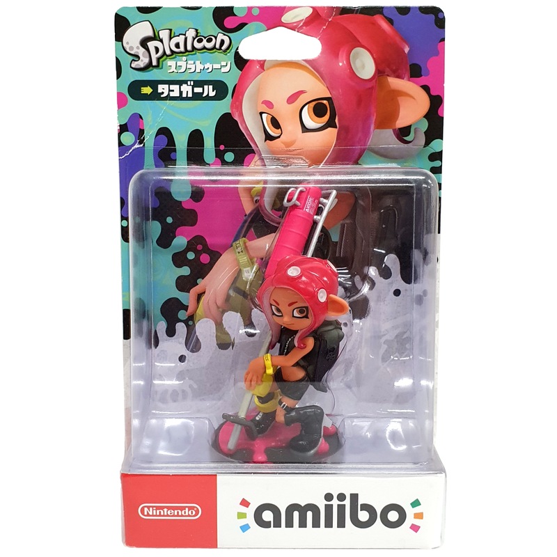 Buy Splatoon Collection Octoling Girl Pink Nintendo Amiibo Boxed ...