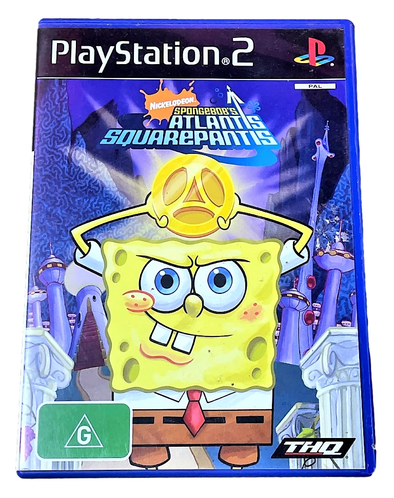 Buy SpongeBob's Atlantis SquarePantis PS2 PAL *Complete* (Preowned ...