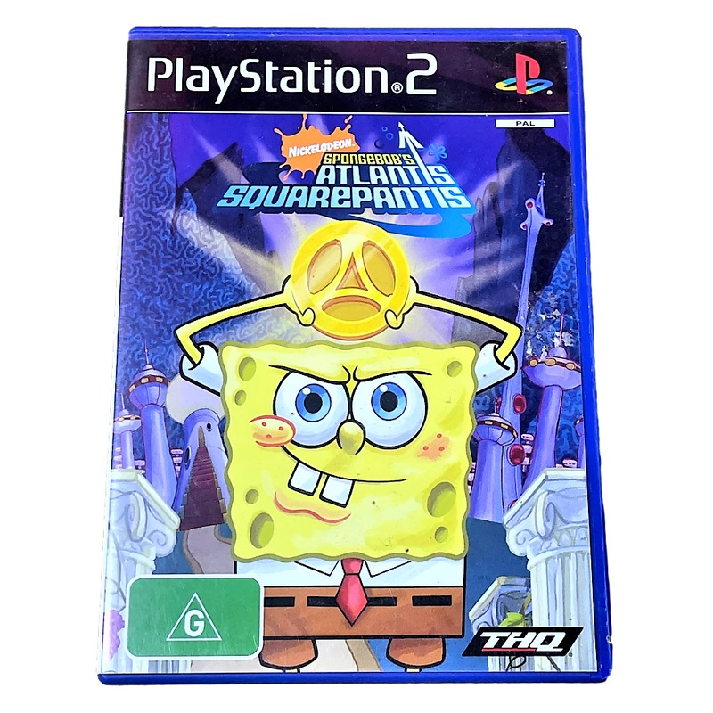 Buy SpongeBob's Atlantis SquarePantis PS2 PAL *Complete* (Preowned ...