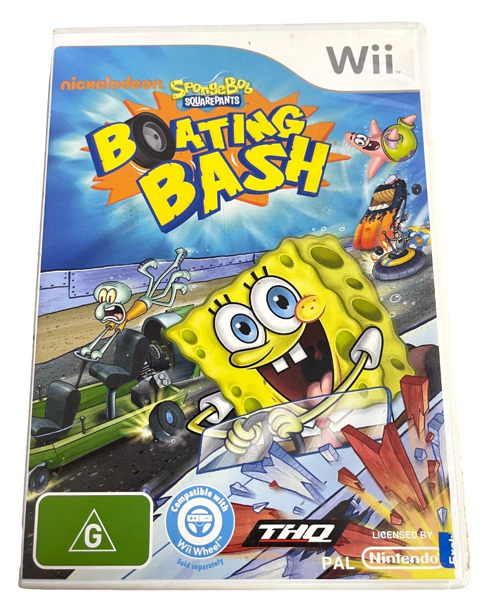 Buy Spongebob Squarepants Boating Bash Nintendo Wii PAL *Complete* Wii ...