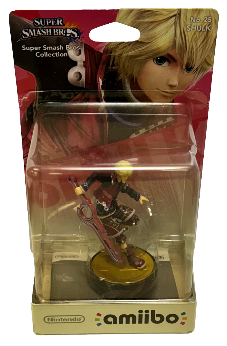 Buy Super Smash Bros Collection N0.25 Shulk Nintendo Amiibo - MyDeal ...