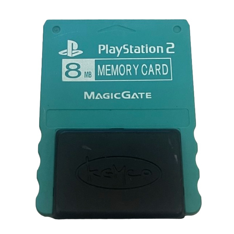 Buy Teal Kemco Magic Gate Sony PS2 Memory Card PlayStation 2 8MB ...