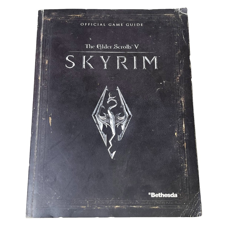 Buy The Elder Scrolls V Skyrim Official Game Guide Strategy (Preowned ...